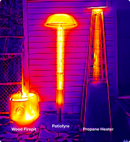 Metro Jetlamp Outdoor Heater | Patiofyre